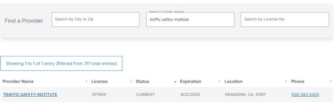TDLR Defensive Driving Course: How To Find One | Traffic Safety Institute