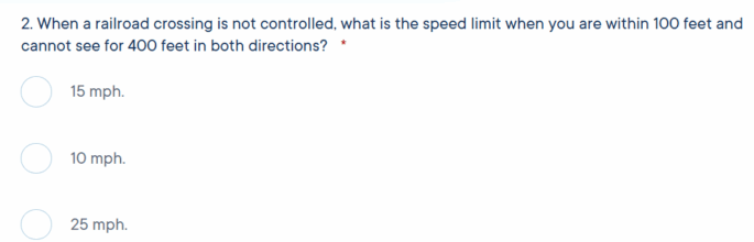 California Driver’s Ed Test Questions: 5 Things To Know | Traffic ...